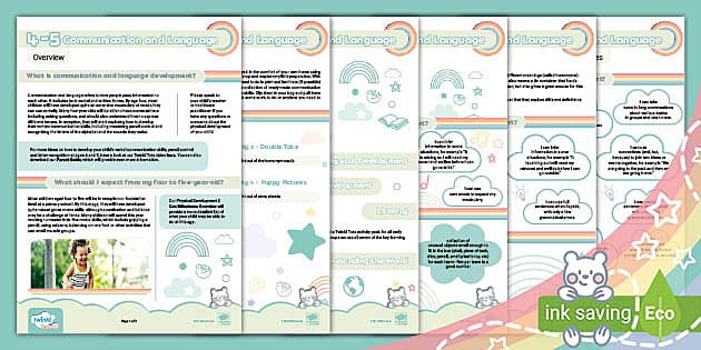 Age 4-5 Communication and Language Resource Pack - Twinkl