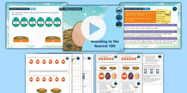 White Rose Maths Complementing Year 4 Rounding to the Nearest 100