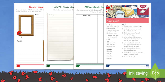 ANZAC Day Activity Pack to Support Teaching on the ANZAC Biscuits story