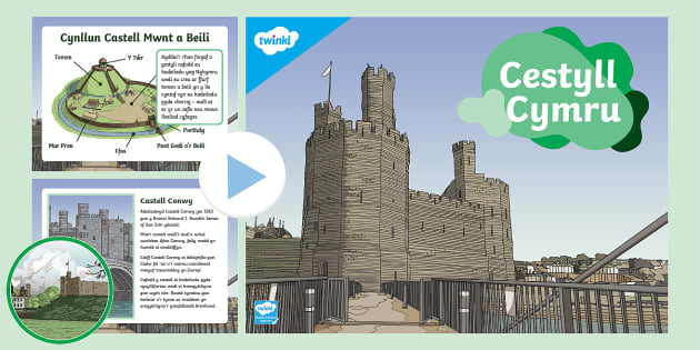 Pŵerbwynt Cestyll Cymru (teacher made) - Twinkl