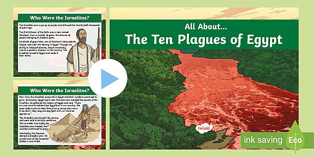 KS2 All About the Ten Plagues of Egypt PPT - Twinkl