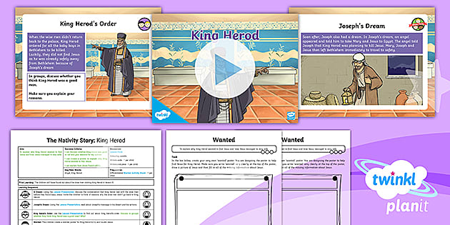 King Herod Lesson Pack | The Nativity Story | Year 3 RE