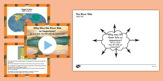 Ancient Egypt Why Was the River Nile So Important? PowerPoint and ...