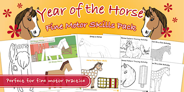 Early Years Year of the Horse Activities for Ages 0–5