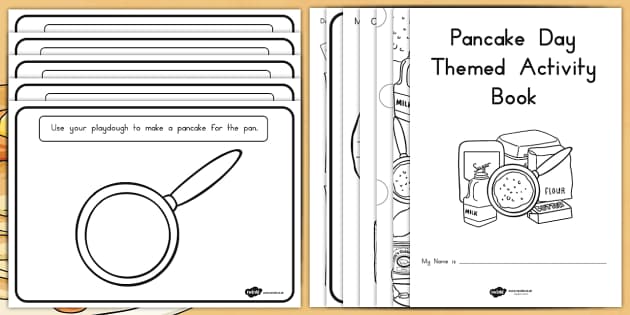 Pancake Day Themed Activity Book (teacher made) - Twinkl