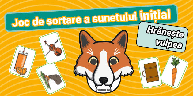 Sunetul și litera V - Joc educațional