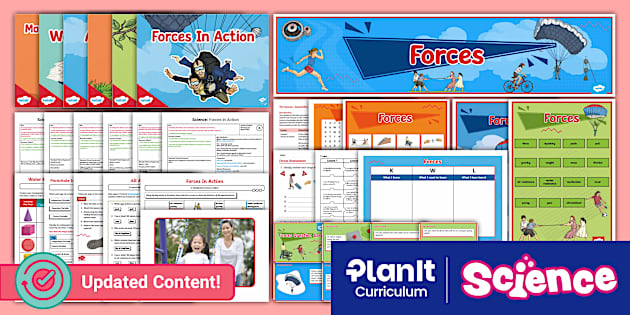 Forces Grade 5 - Engaging Science Worksheets & Activities