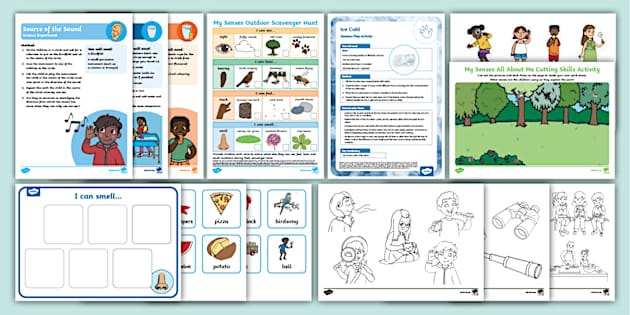 Eyfs All About Me My Senses Resource Pack Ages 3 5