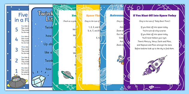 Space Songs And Rhymes Resource Pack space-songs-and-rhymes-resource-pack