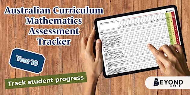 Year 10 Maths Assessment Tracker