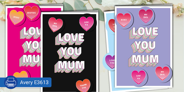 Make a Mother's Day Card | Stickers Activity - Twinkl