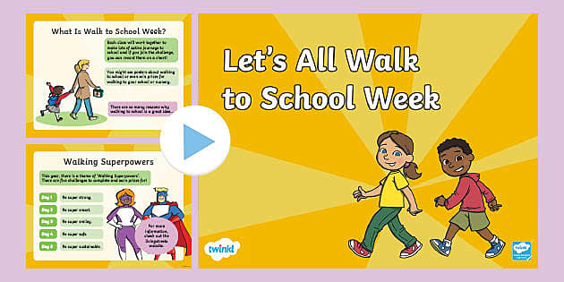 Walk To School Week 2020 - Twinkl Blog