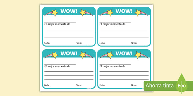 Tarjetas motivacionales - Momentos sorprendentes - Twinkl