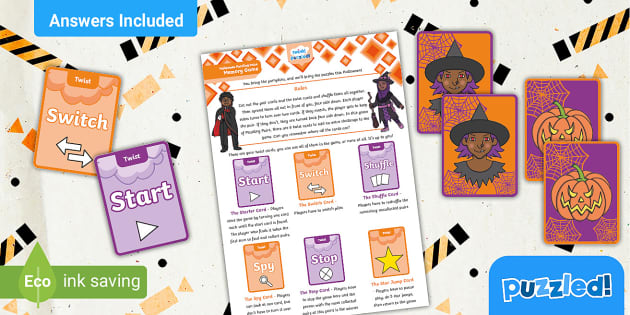 Halloween Memory Game | Twinkl Puzzled (teacher made)