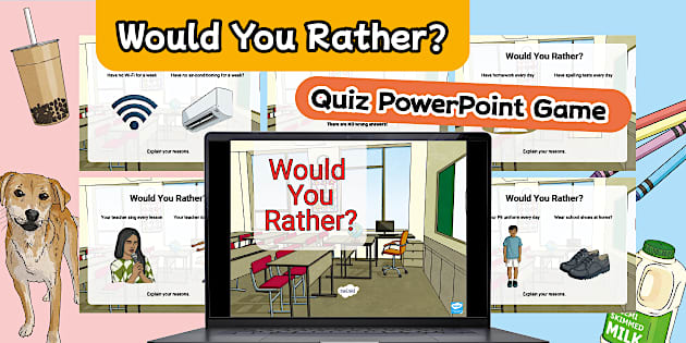 Singapore Would You Rather? Quiz PowerPoint Game