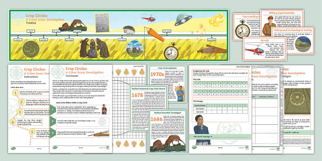 A CSI Investigation into the Appearance of Crop Circles