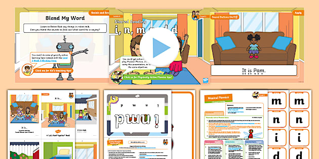'i, n, m, d' Lesson Pack Level 2 Week 2 Lesson 5