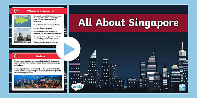 KS1 Singapore PowerPoint - Primary Resources - Twinkl