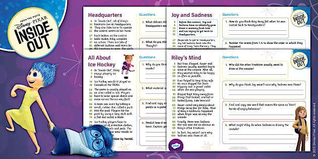 Inside Out Reading: 60-Second Reads Activity Pack [Ages 5-7]