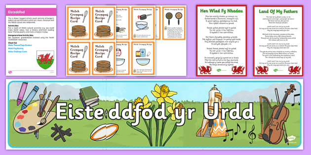 Poster 'Eisteddfod yr Urdd' - Posteri Arddangos i'r Dosbarth