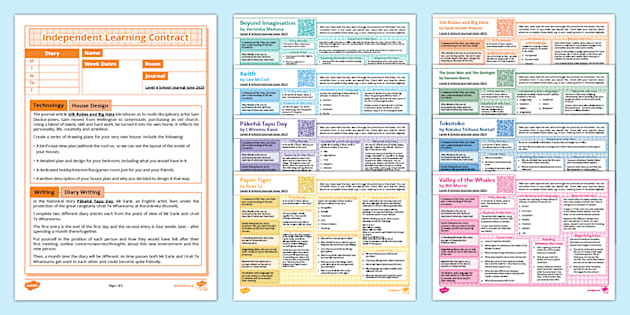 Level 4 June 2023 School Journal Contract & Reading Pack