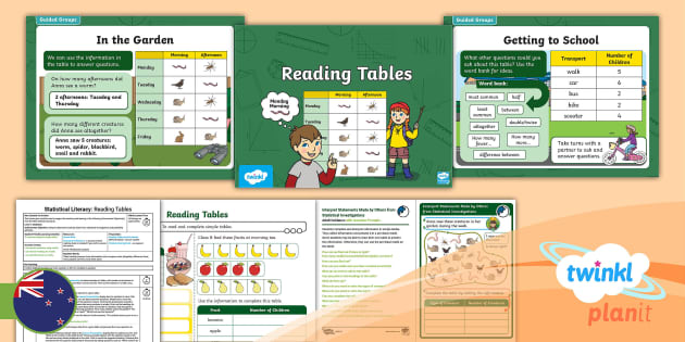 Level 1 Statistical Literacy: Interpret Statements - Twinkl