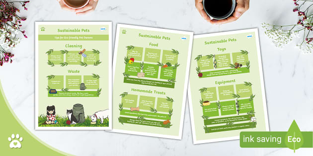 Sustainable Pet Advice Sheets