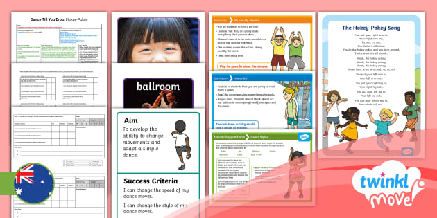 Move PE Foundation: Dance Till You Drop: L4: The Hokey-Pokey