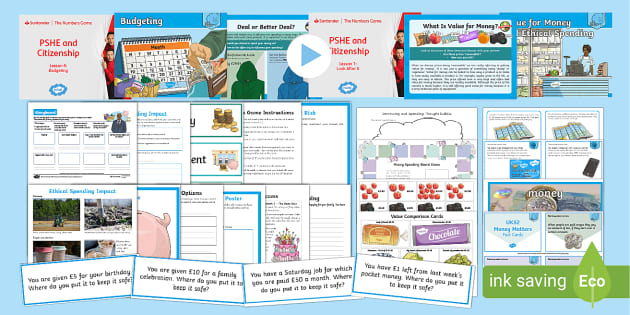 FREE! - PSHE: UKS2 Money Matters - Unit Pack (teacher made)