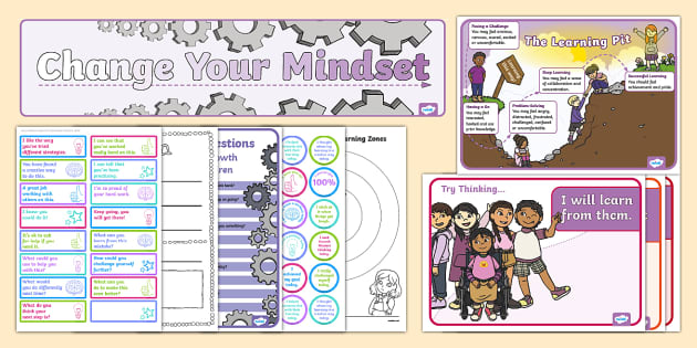Mental Health Support - Growth Mindset Resource Pack