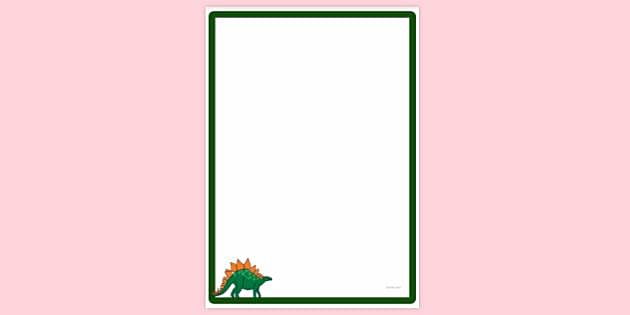Simple Blank Page Border | Page Borders | Twinkl - Twinkl