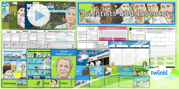Science: Scientists and Inventors Year 5 Unit Pack