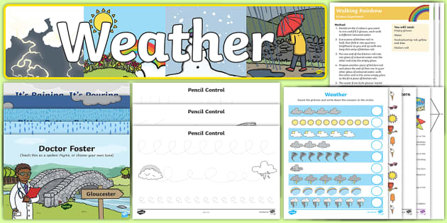 Childminder Weather EYFS Resource Pack - Twinkl