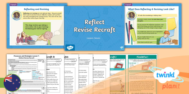 L3 Writing: Processes and Strategies Reflect Revise Recraft