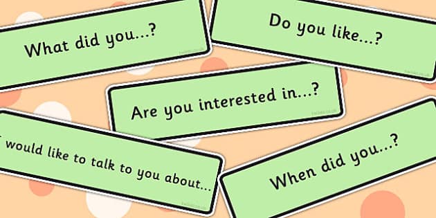 Conversation Starters (teacher made)
