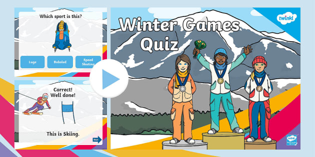 Winter Olympics Trivia for Kids - Fun PowerPoint Quiz