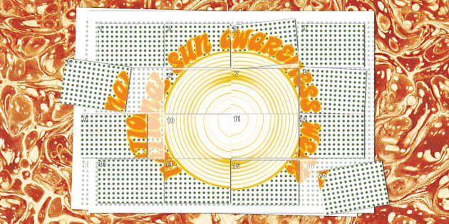 National Sun Awareness Week - Sticker Puzzle (teacher made)