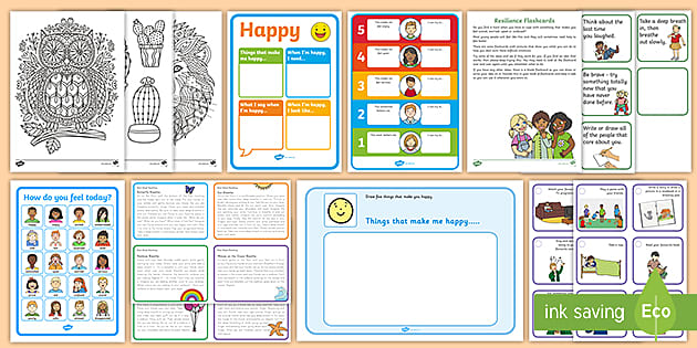 Wellbeing Pack for Learners with SEND (teacher made)