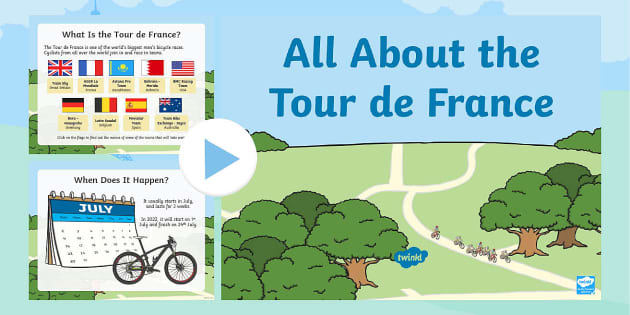 EYFS All About The Tour de France Information PowerPoint