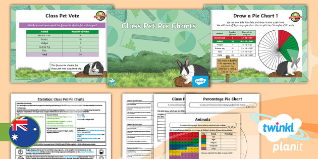 Year 6 Statistics: Pie Charts Lesson 3 (teacher made)