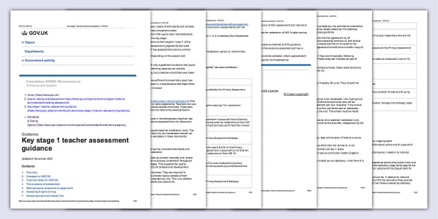FREE! - 2018 KS1 Teacher Assessment Guidance (teacher made) FREE! - 2018 KS1 Teacher Assessment Guidance (teacher made)