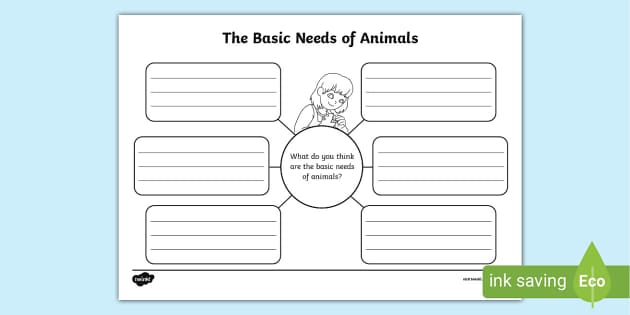 The Basic Needs Of Animals Mind Map teacher Made Twinkl