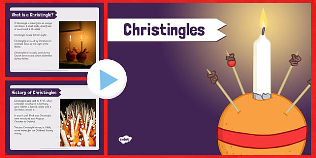 KS2 Christingles PowerPoint (teacher made)