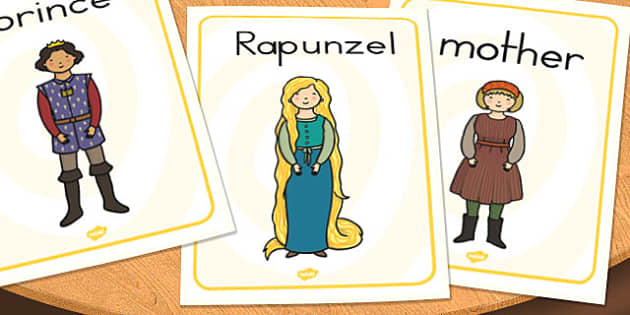 Rapunzel Display Posters (teacher made) - Twinkl