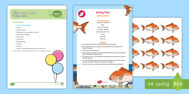 High and Low Concept Treasure Basket Ideas - Twinkl