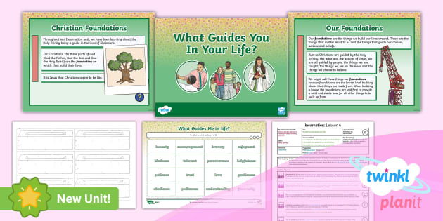 RE: Incarnation: What Guides You? Year 4 Lesson 6 - Twinkl