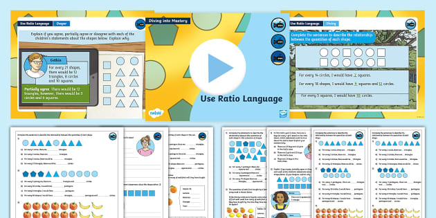 👉 White Rose Maths Compatible Year 6 Using Ratio Language