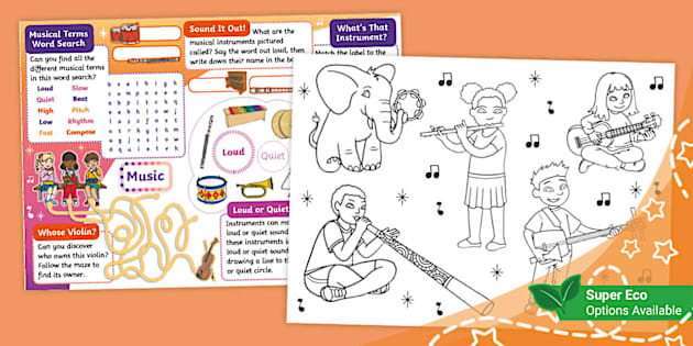 👉 Music Activity Mat (Ages 5 - 7) (professor feito)