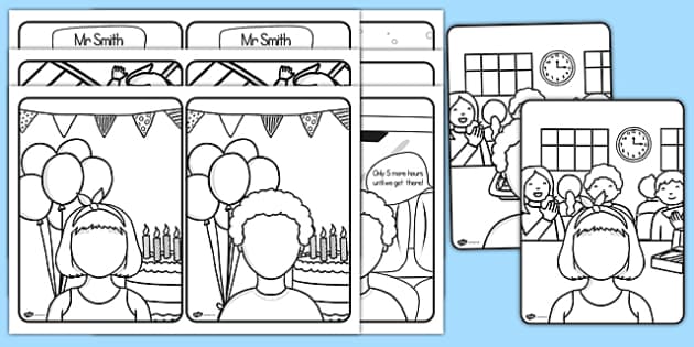 Blank Face Templates Emotions In Different Scenarios - ourselves