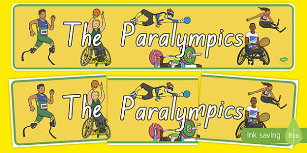The Paralympics Display Banner (teacher made) - Twinkl
